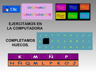 Orden Alfabetico | PPT