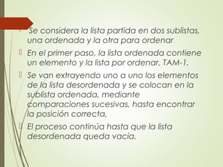 Ordenamiento ppt | PPT