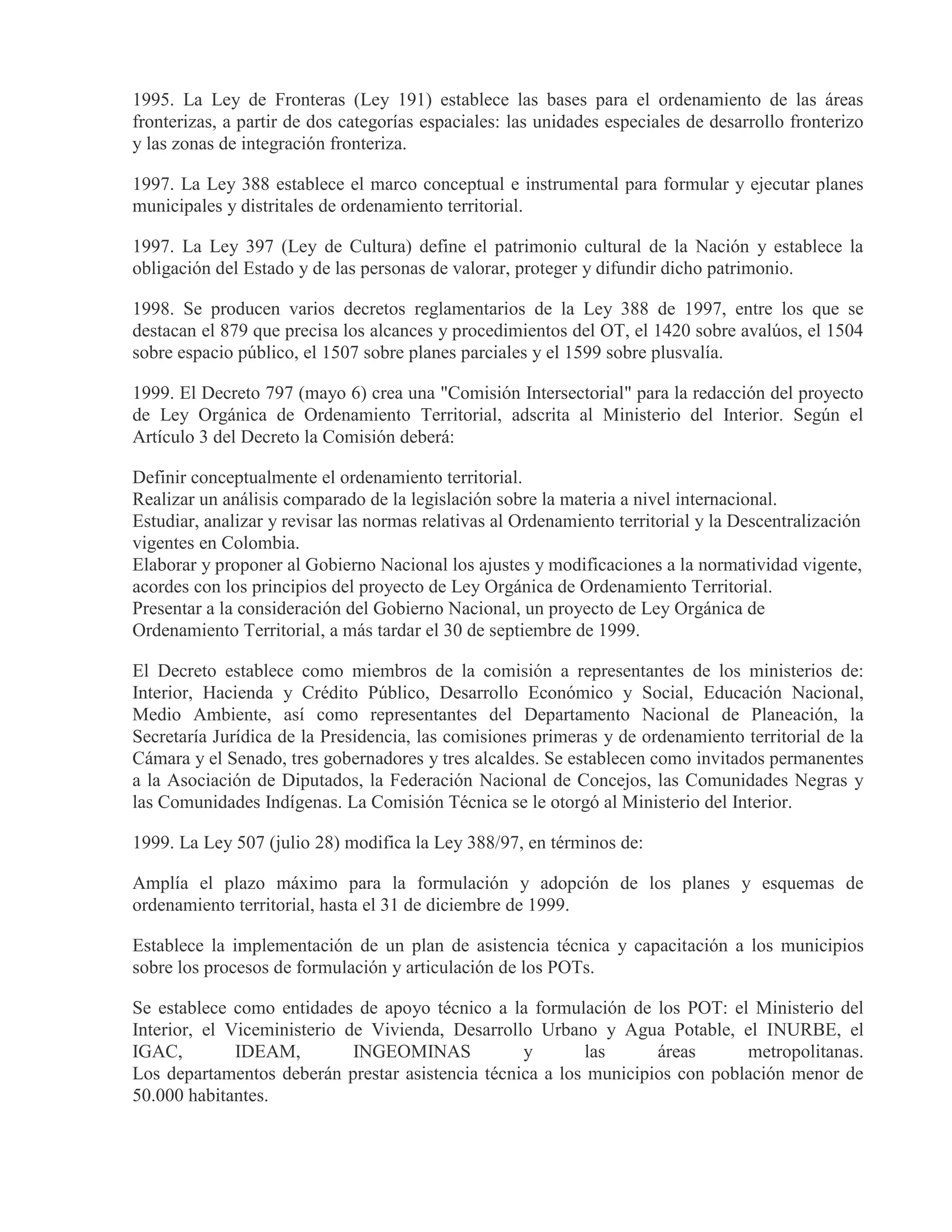 Ordenamiento territorial | PDF