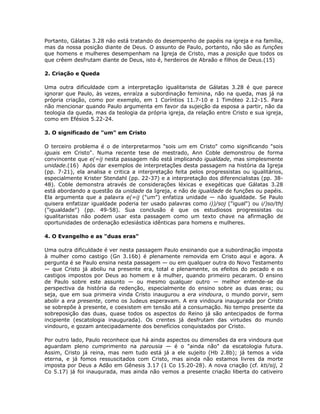 Ordenação feminina augustus nicodemos lopes | PDF