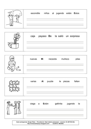 Ordena oraciones | PDF
