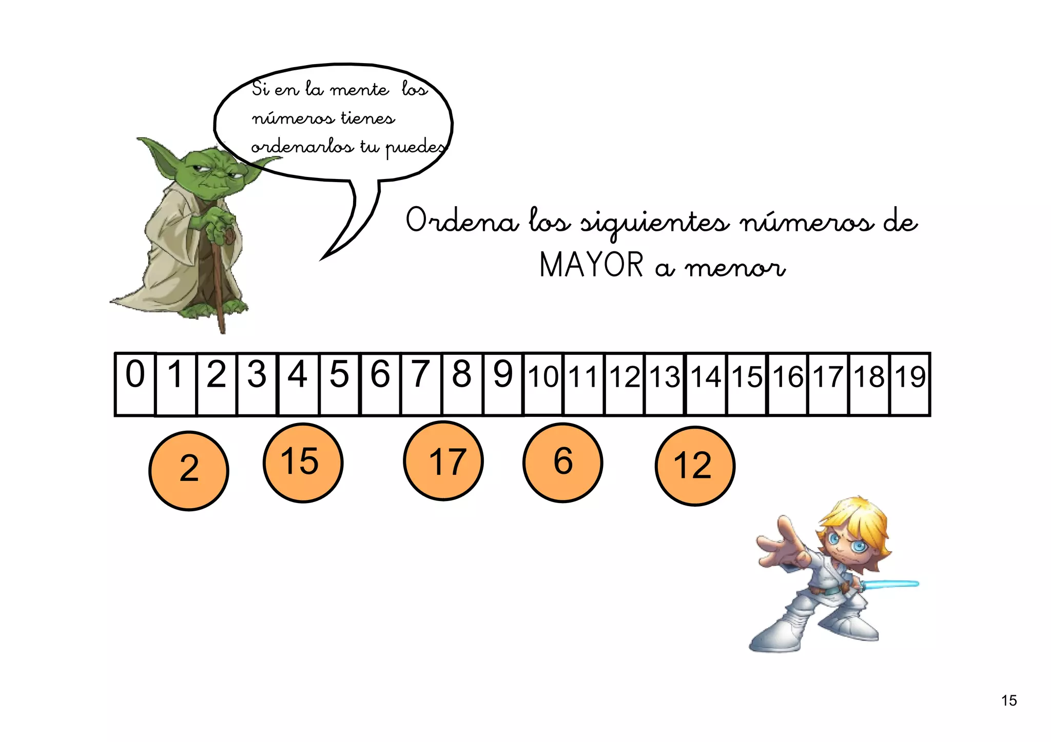Ordenar numeros mayor menor | PDF