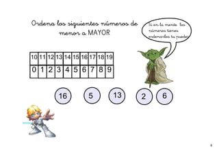 Ordenar numeros mayor menor | PDF