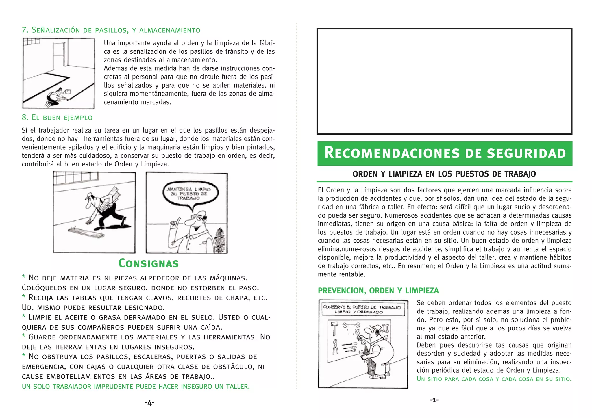Orden y limpieza | PDF