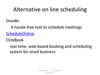 Order in chaos scheduling and time management | PPT