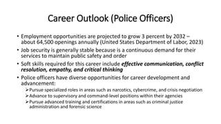 Criminal Justice Careers and the things that make people happy | PPT