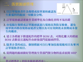 Order bom簡介 | PPT