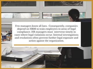 Order in the Office: The Legal Side of HR | PDF