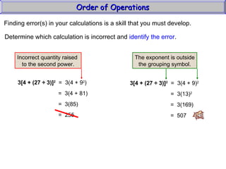 Order of operations | PPT