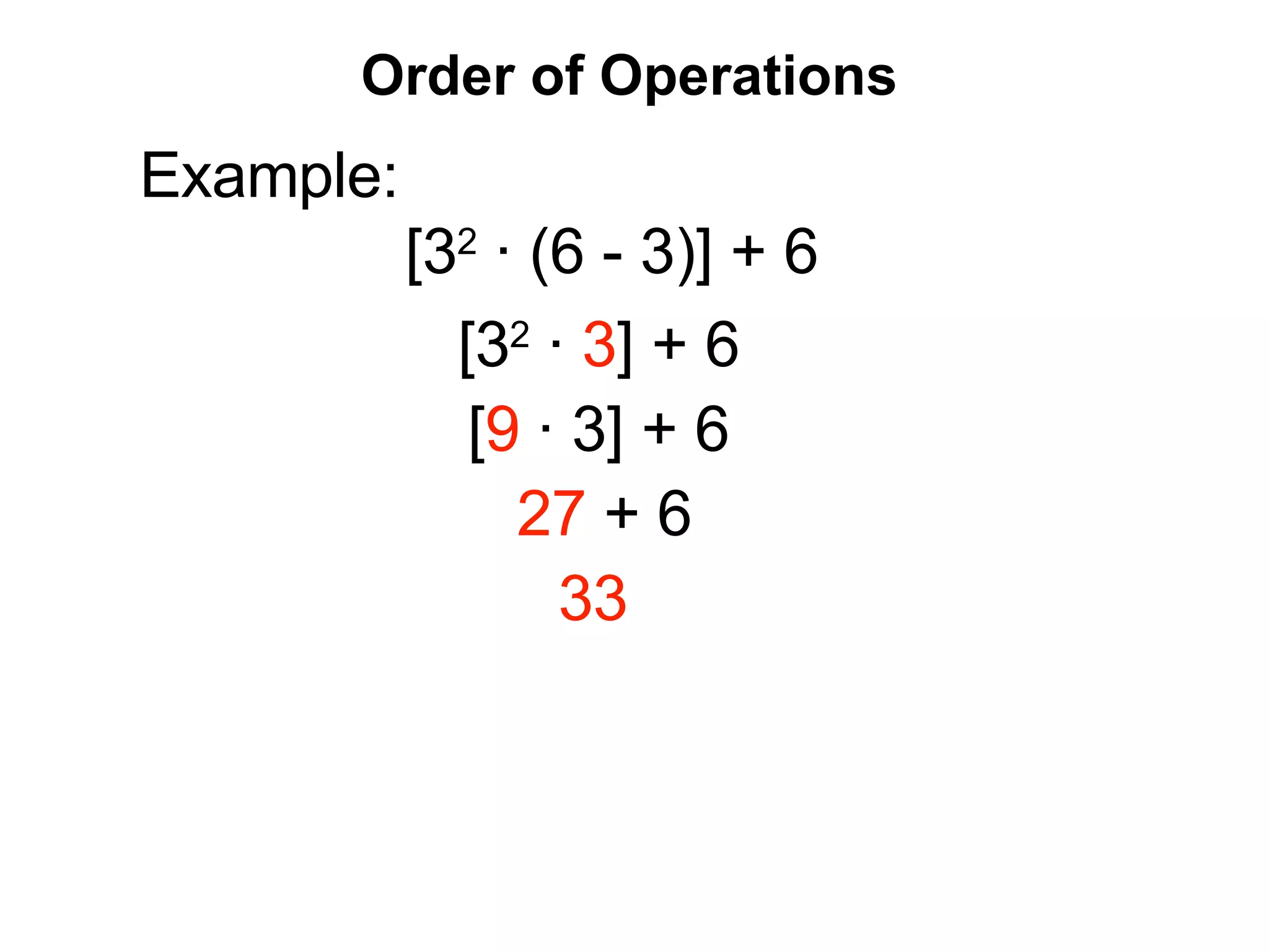 Order of Operations | PPT