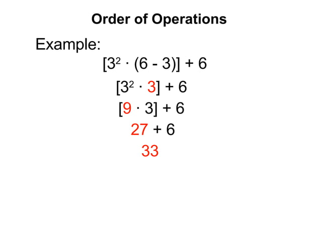 Order of Operations | PPT