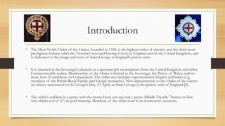 Order of-the-garter | PPT