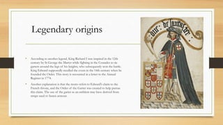 Order of-the-garter | PPT