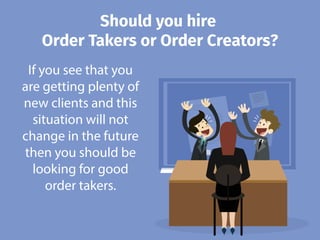 Salesperson Types: Order Takers and Order Creators | PDF | Sales | Business