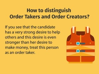 Salesperson Types: Order Takers and Order Creators | PDF | Sales | Business