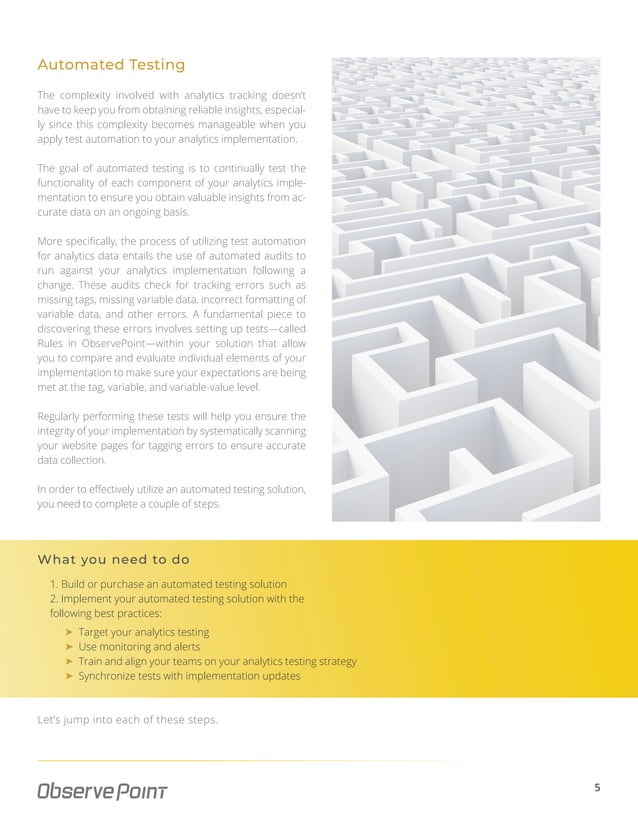 Order vs Chaos: Taming Digital Analytics Complexity With Automation | PDF