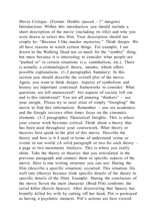 Order #153470128 (status writer assigned) movie critique seven | DOCX ...