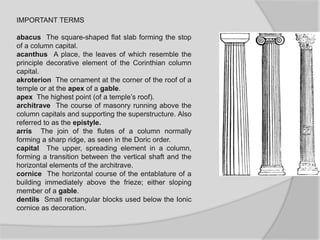 Order & acropolis | PPT