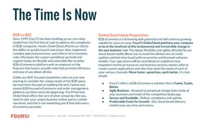 Four51's B2B eCommerce OrderCloud Platform Overview | PDF