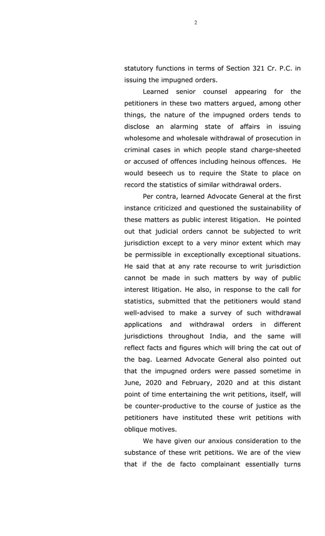 Order dated 05 03-2021 | PDF