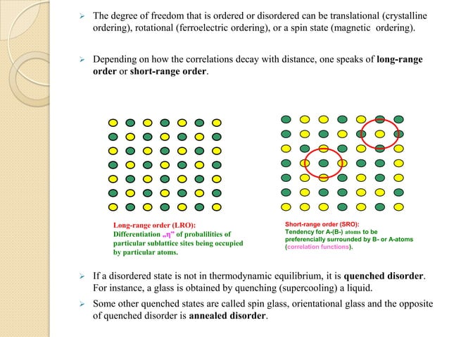 Order disorder transformation( the kinetics behind) | PDF