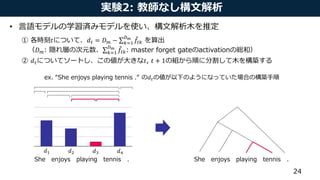 Ordered neurons integrating tree structures into recurrent neural networks | PPT