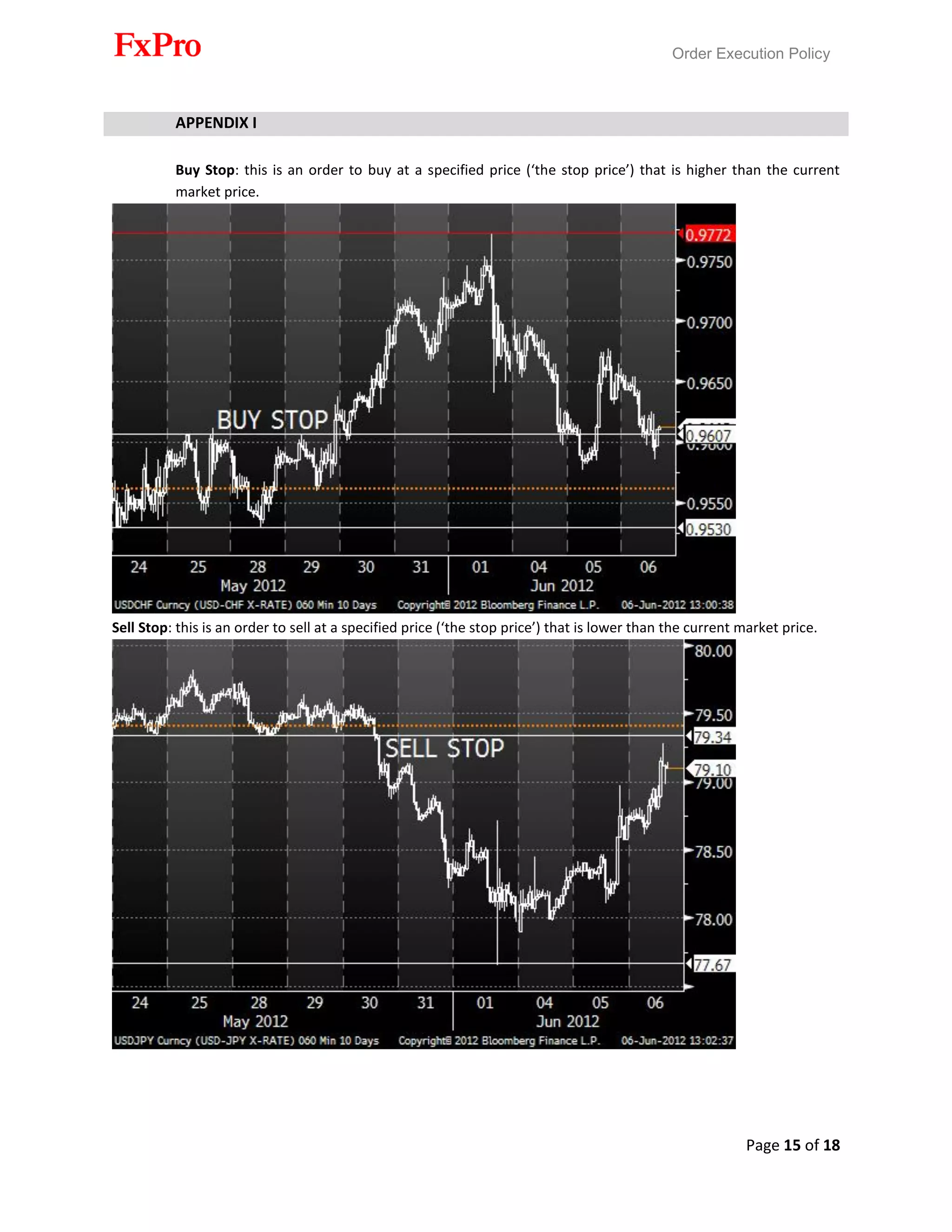 Order execution policy | PDF