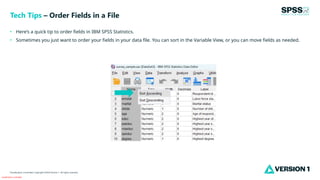 Order Fields in IBM SPSS Statistics.pptx