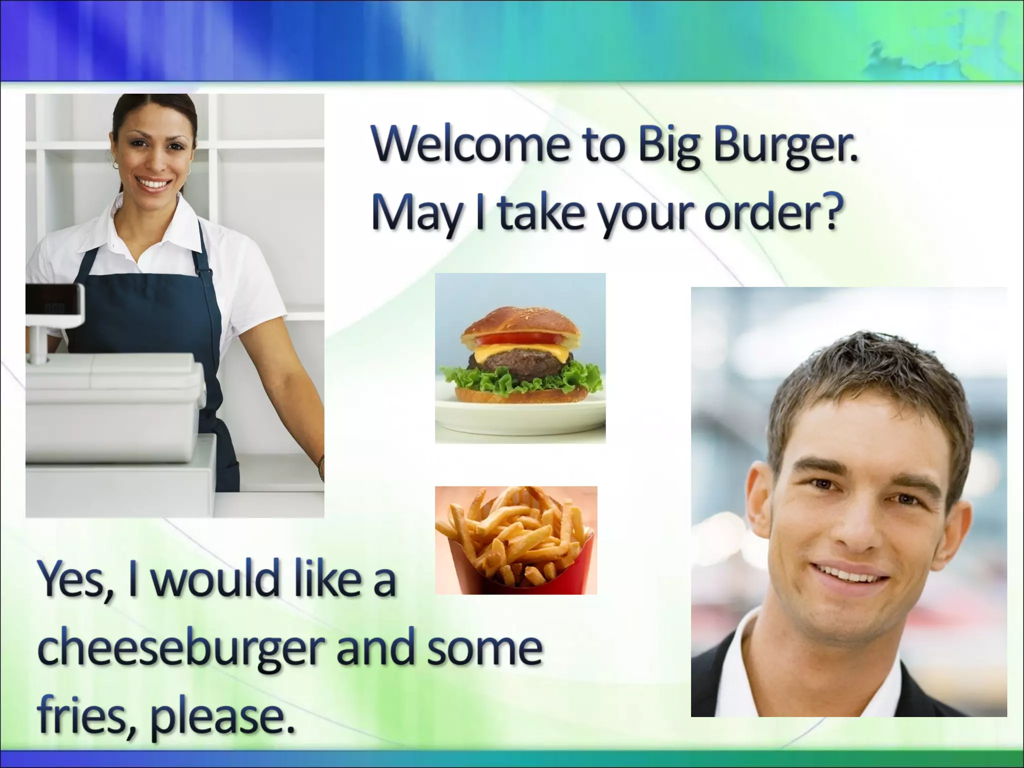 Ordering In A Fast Food Restaurant | PPT | Bars & Restaurants | Attractions