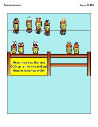 Ordering numbers | PDF
