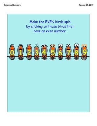 Ordering numbers | PDF