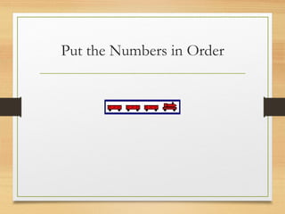 Ordering numbers powerpoint | PPT