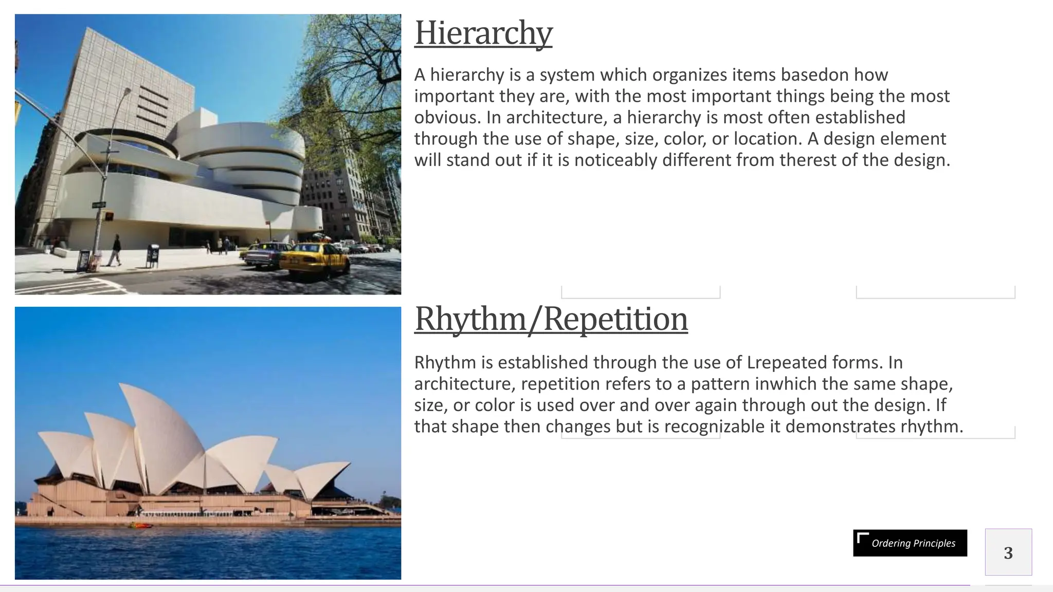 Ordering Principles In Architecture Mahi Pptx Physics Science