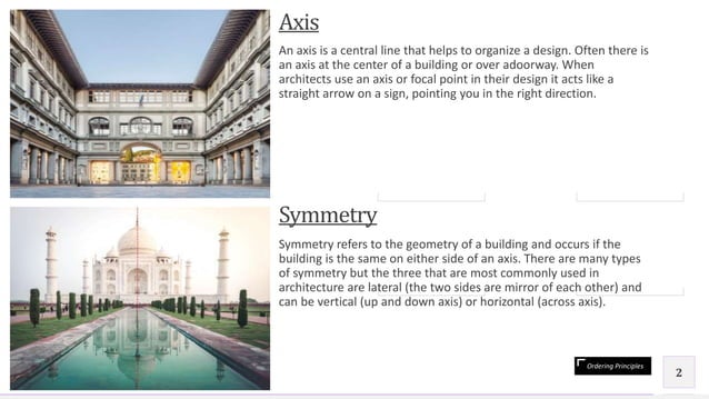 Ordering Principles In Architecture Mahi Pptx