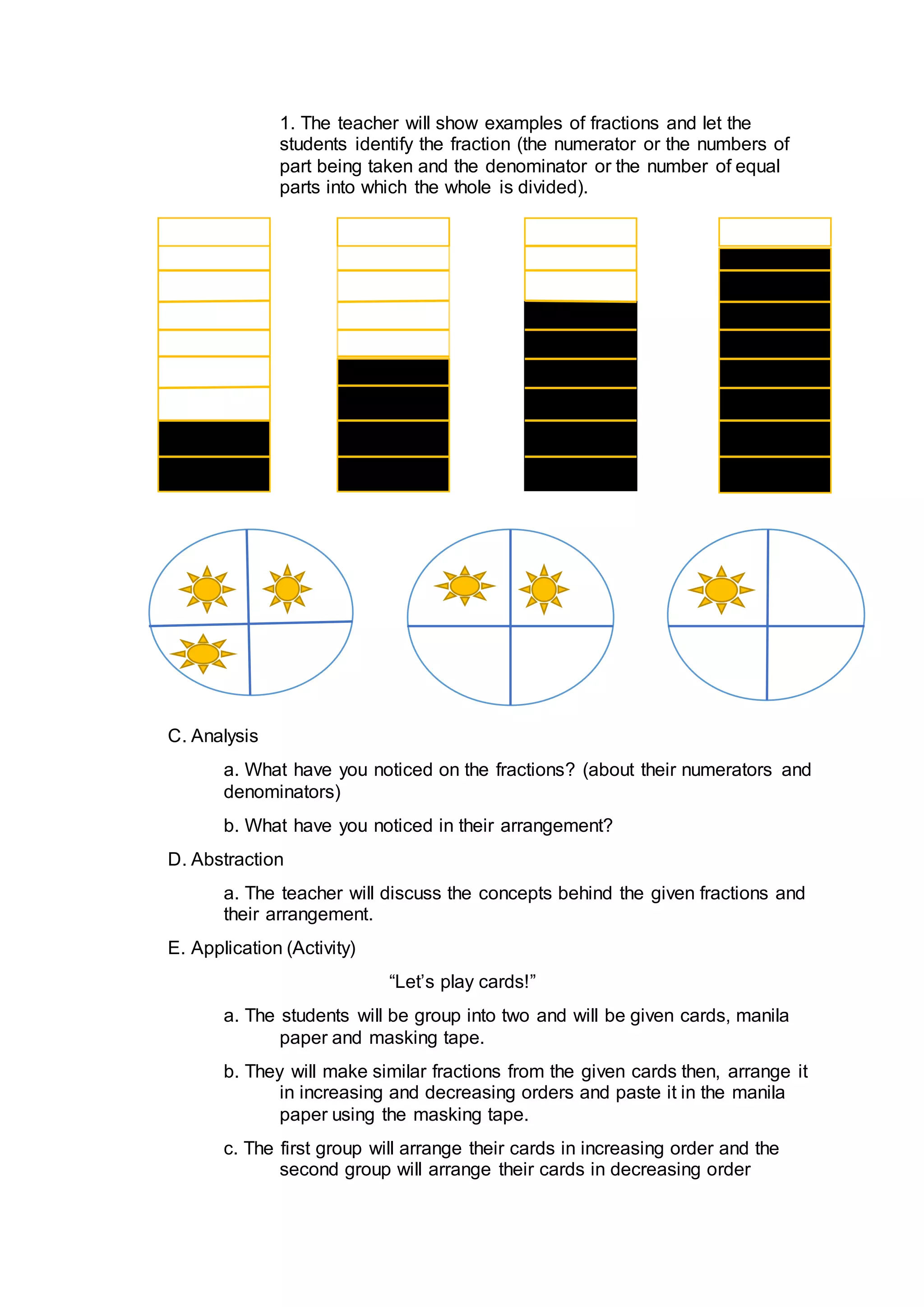 Ordering similar fractions | DOCX