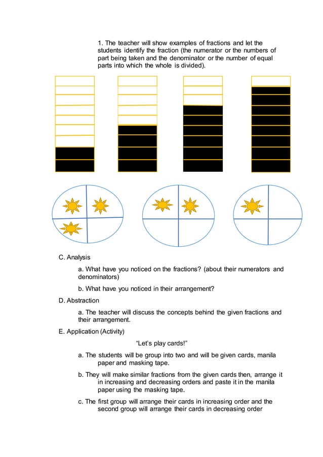 Ordering similar fractions | DOCX