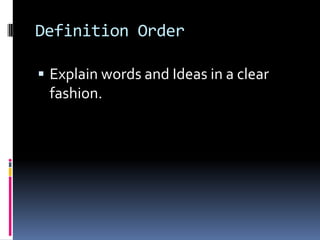 Order in the paragraph | POTX