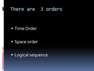 Order in the paragraph | POTX