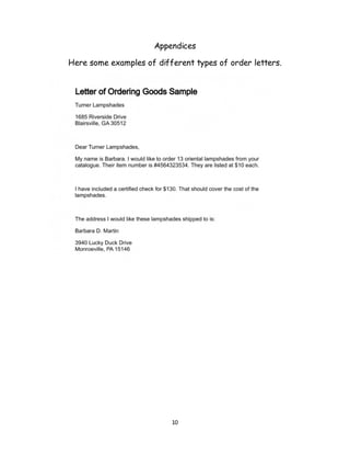 Order letter | DOCX