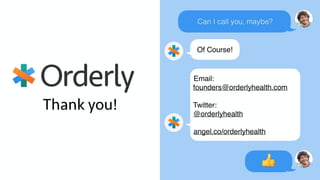 Orderly Health Pitch Deck | PPT