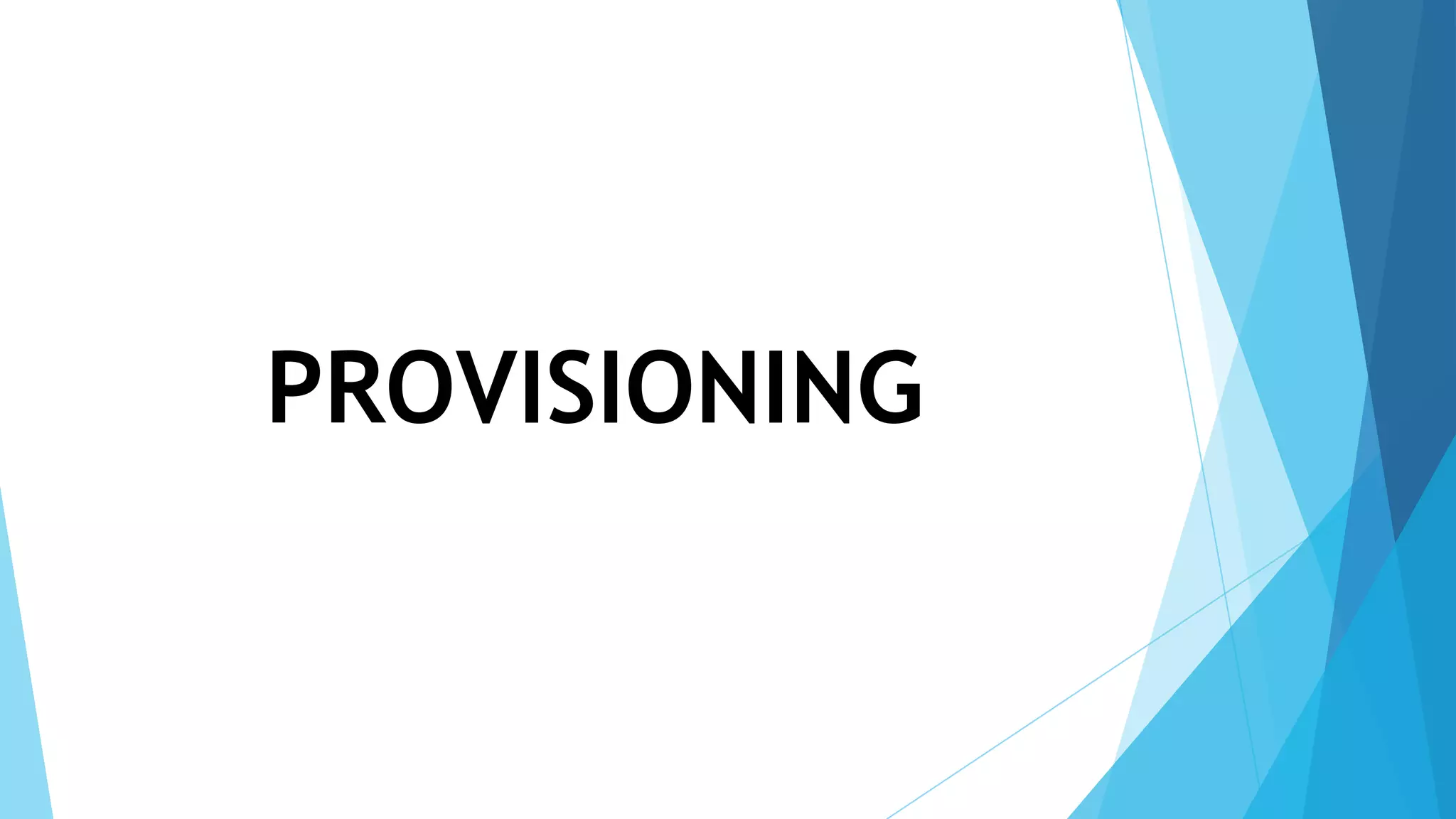 Order management, provisioning and activation | PPTX