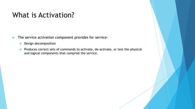 Order management, provisioning and activation | PPTX | IT and Internet ...