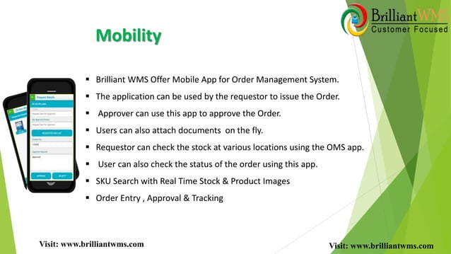 Order management system ppt.004 | Logistics | Business