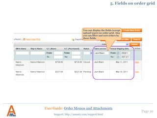 Order Memos and Attachments: Magento Extension by Amasty. User Guide | PPT