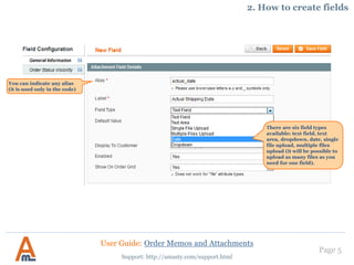 Order Memos and Attachments: Magento Extension by Amasty. User Guide | PPT