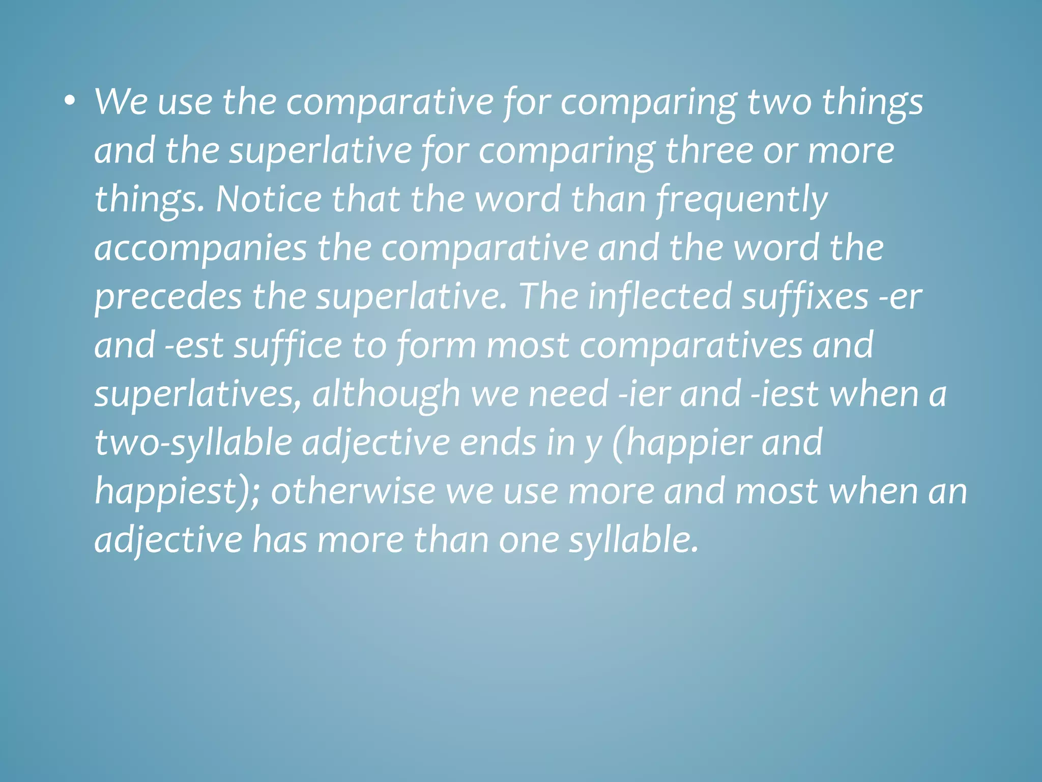 Order of adjectives | PPTX