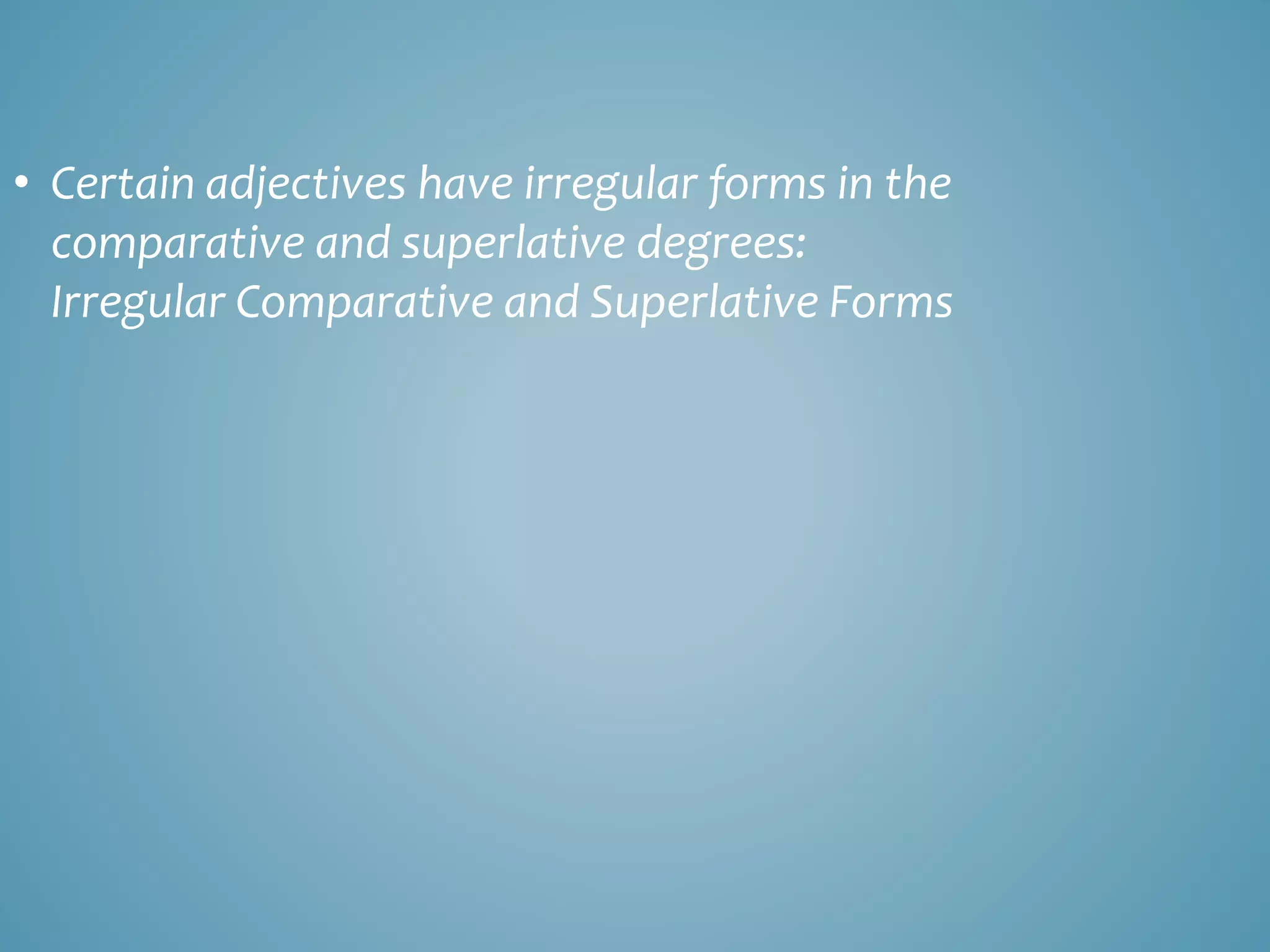 Order of adjectives | PPTX