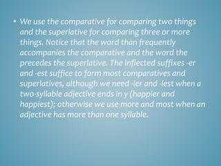 Order of adjectives | PPT