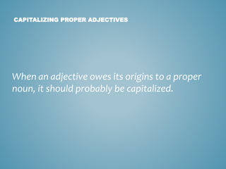 Order of adjectives | PPTX
