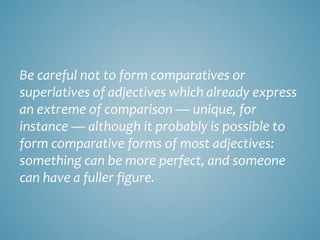 Order of adjectives | PPTX